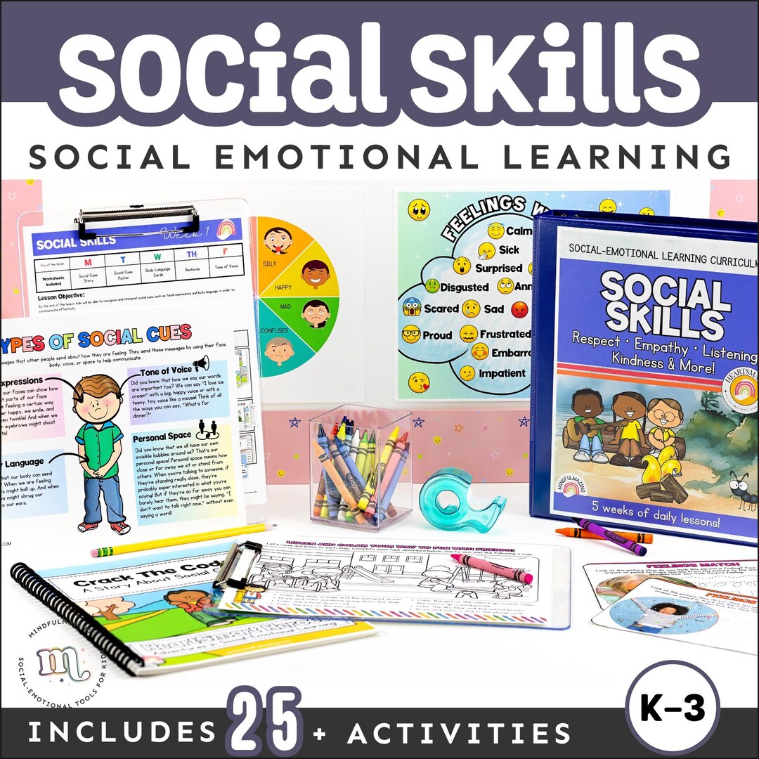 Social Skills Activities | Social-emotional Learning | Social Skills ...