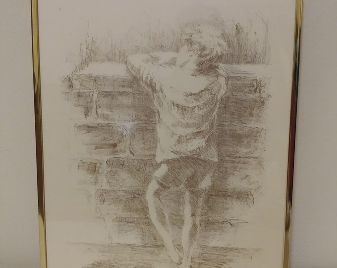 Catharine Louis Lovell Lithograph "sogni D'oro" Signed and Numbered - Etsy