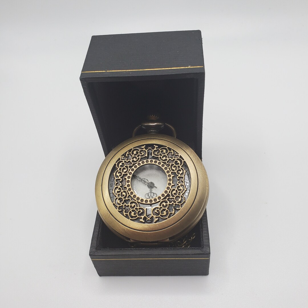 Flower Pocket Watch - Etsy