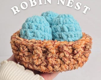 Bird Nest Crochet Pattern - Etsy
