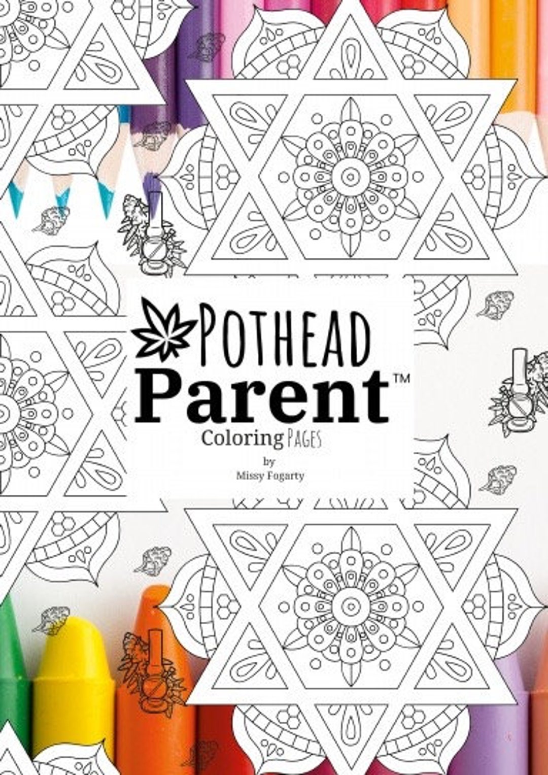 Pothead Parent Coloring Book - Etsy