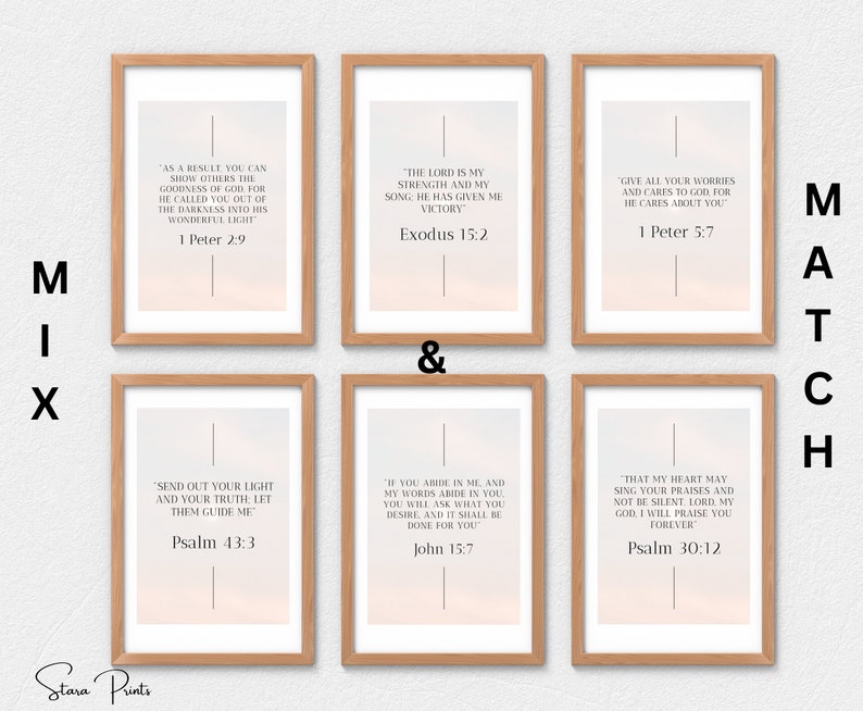 Bible Verse to Download, Print and Frame - Beautiful Bible Art, Keep ...