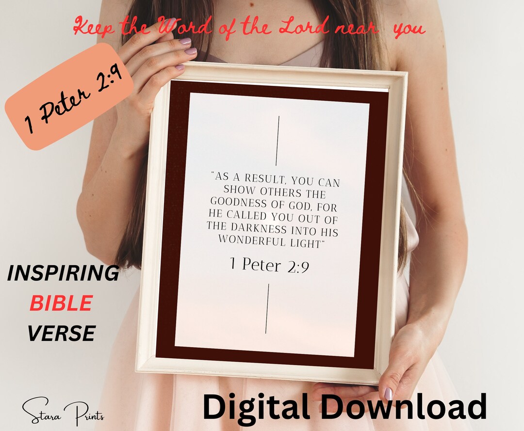 Bible Verse to Download, Print and Frame - Beautiful Bible Art, Keep ...
