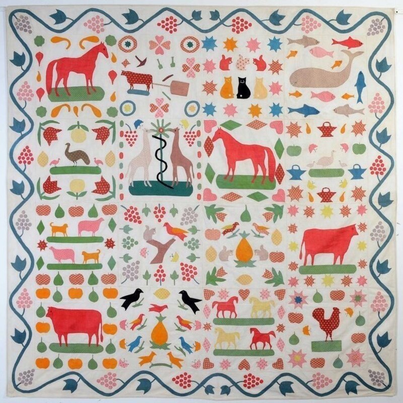 Farm Quilt Pattern - Etsy