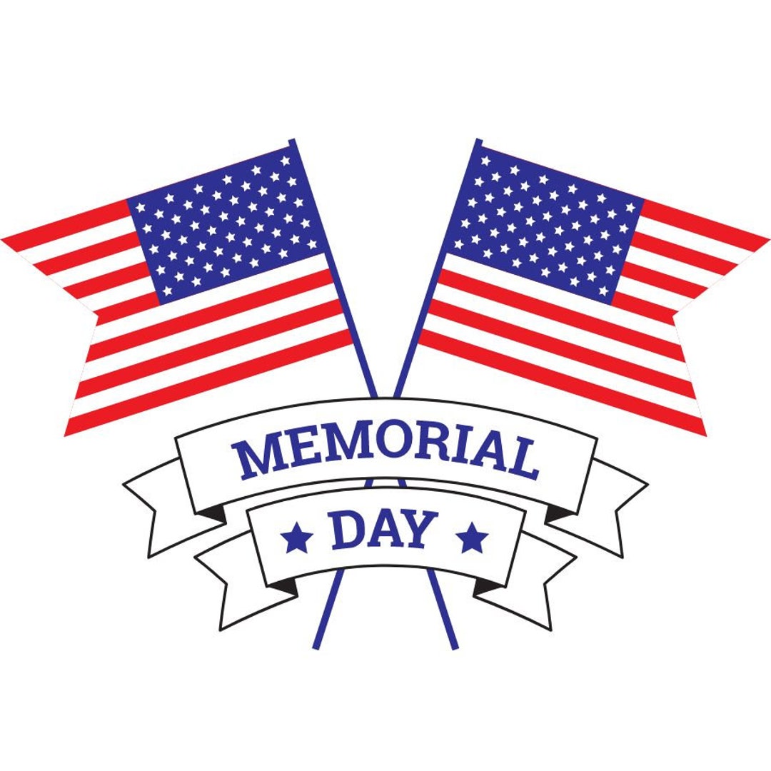 Memorial Day Flags Digital Download - Etsy