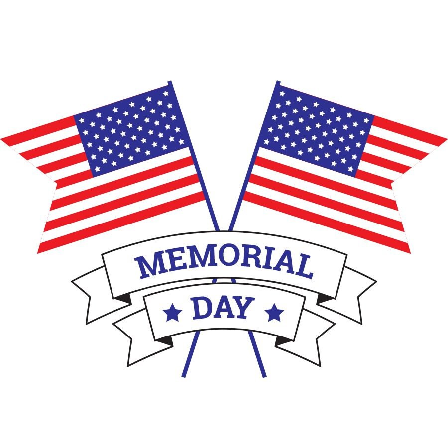 Memorial Day Flags Digital Download - Etsy