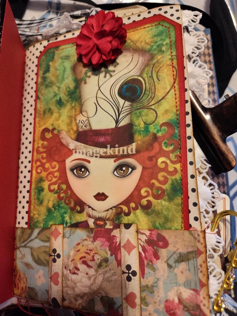Alice in Wonderland Whimsical Junk Journal - Etsy