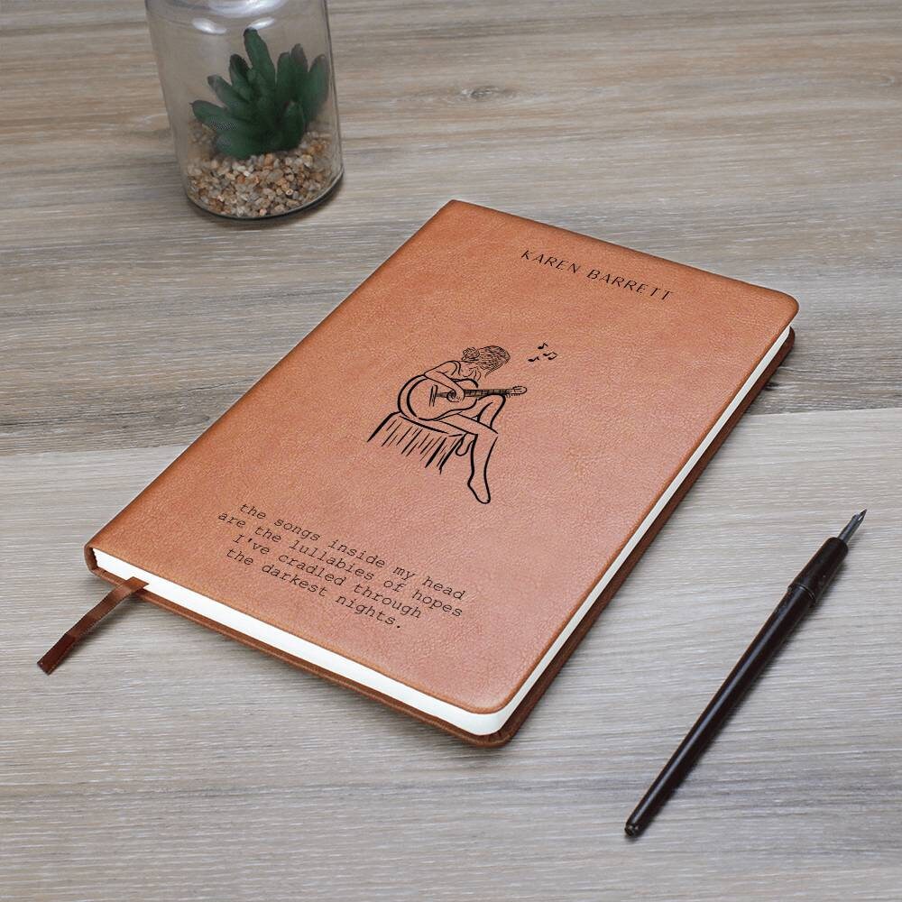 Personalized Lyric Journal Custom Songwriters Notebook Musician Song ...