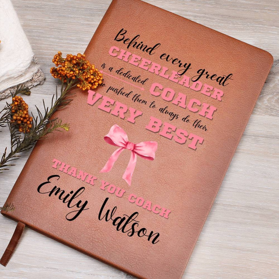 Cheer Coach Gift Coach Appreciation Gift Gift for Coach Cheerleader ...