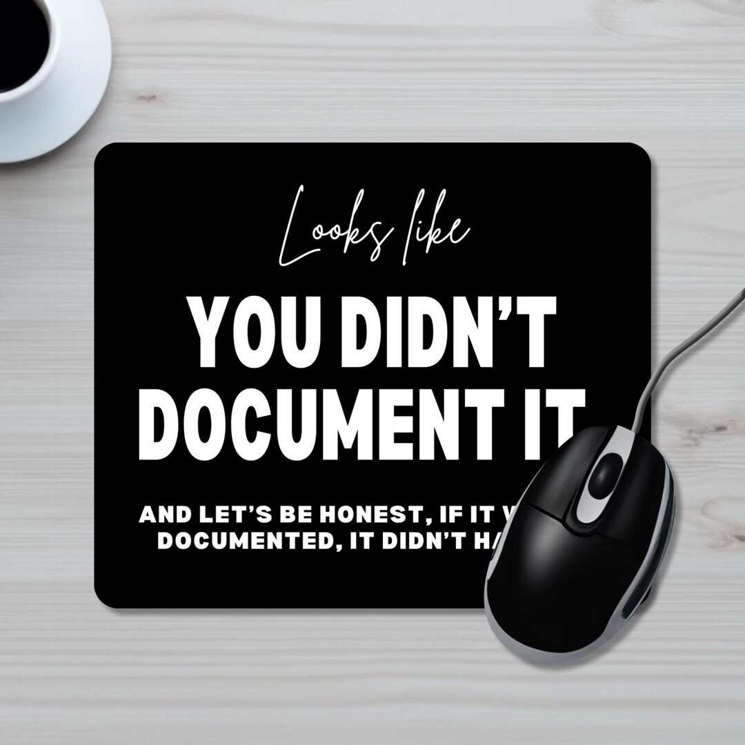 Funny Human Resources Manager Mouse Pad, Corporate HR Team Office ...