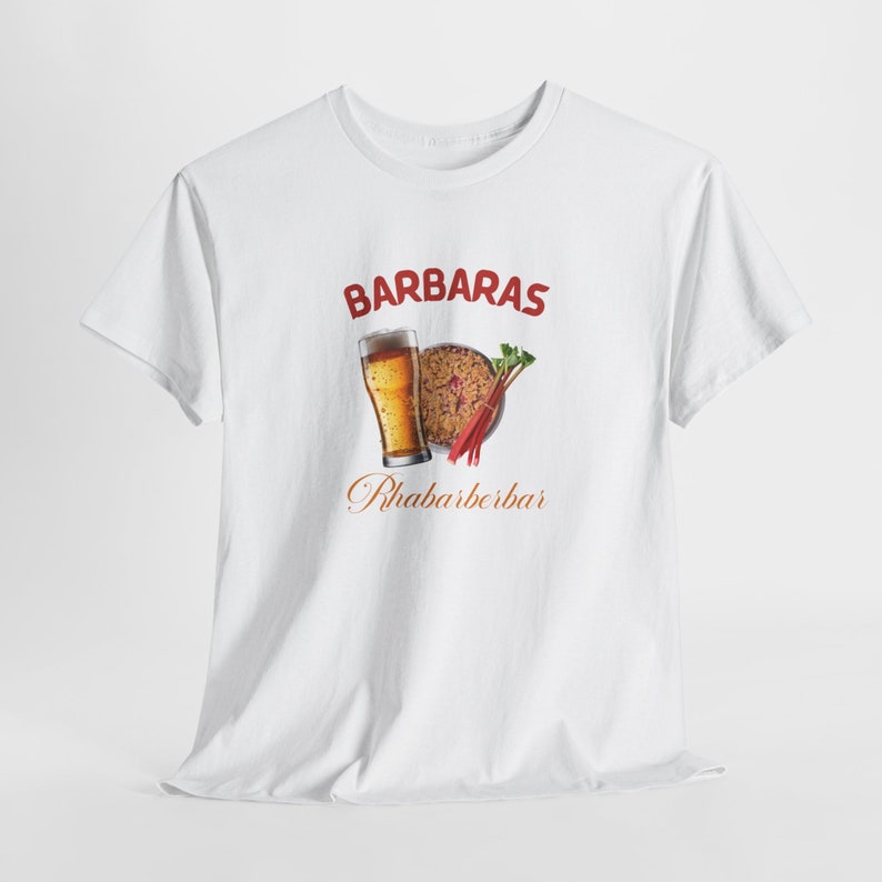 Unisex Vintage T-shirt Barbaras Rhabarberbar Barbara's Rhubarb Bar ...