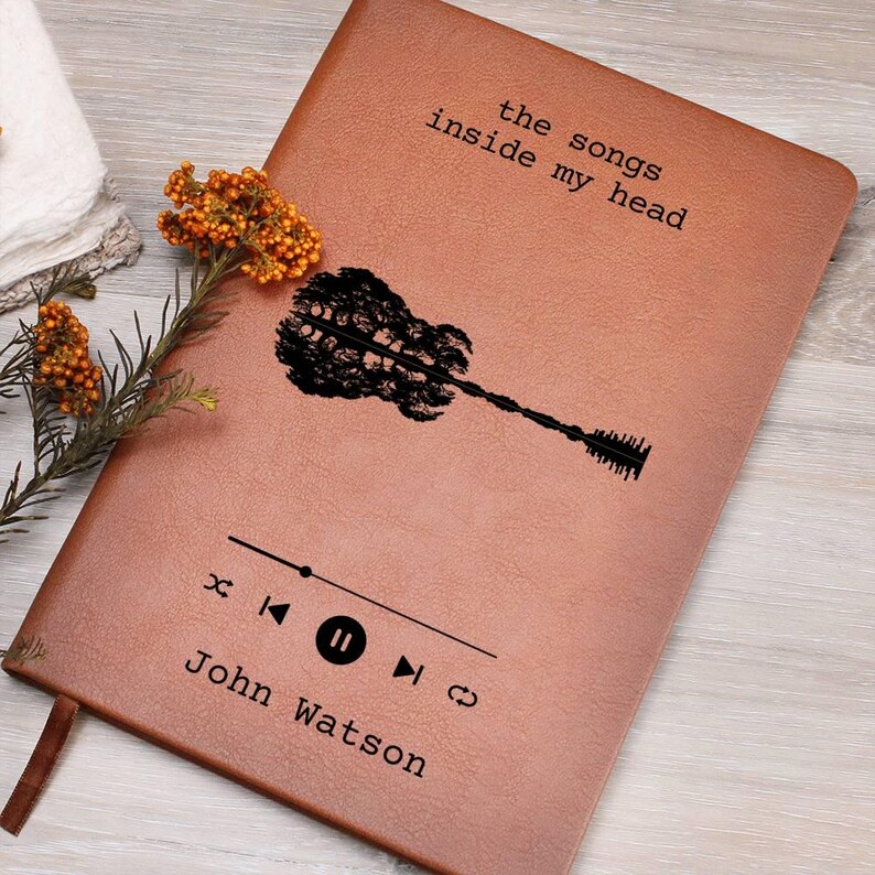 Personalized Lyric Journal Custom Songwriters Notebook Musician Song ...