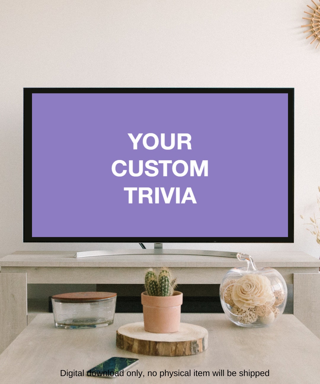 Customizable Home Trivia Game (digital Download), Trivia Night Party ...