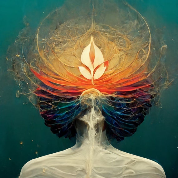 The Frame TV Artwork Digital Art 4K 2022 Breath and Be - Etsy