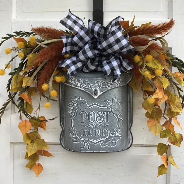 Fall Mailbox Swag - Etsy