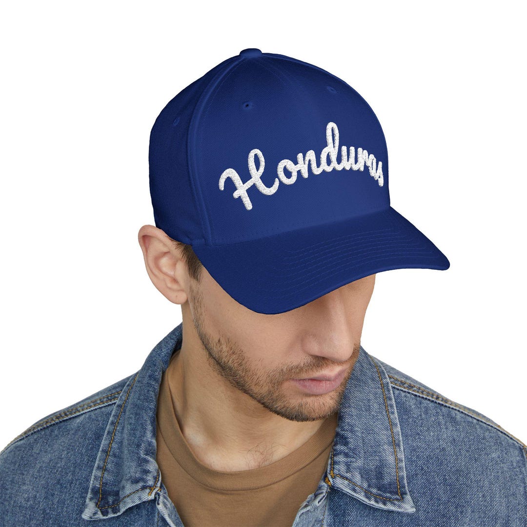 Honduras Embroidered Cap, Stylish Baseball Hat, Custom Cap, Gift for ...