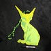 GWN Wobble Cat Perler Necklace -XL- - Etsy