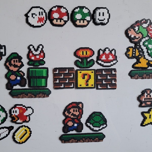Perler Magnets - Etsy