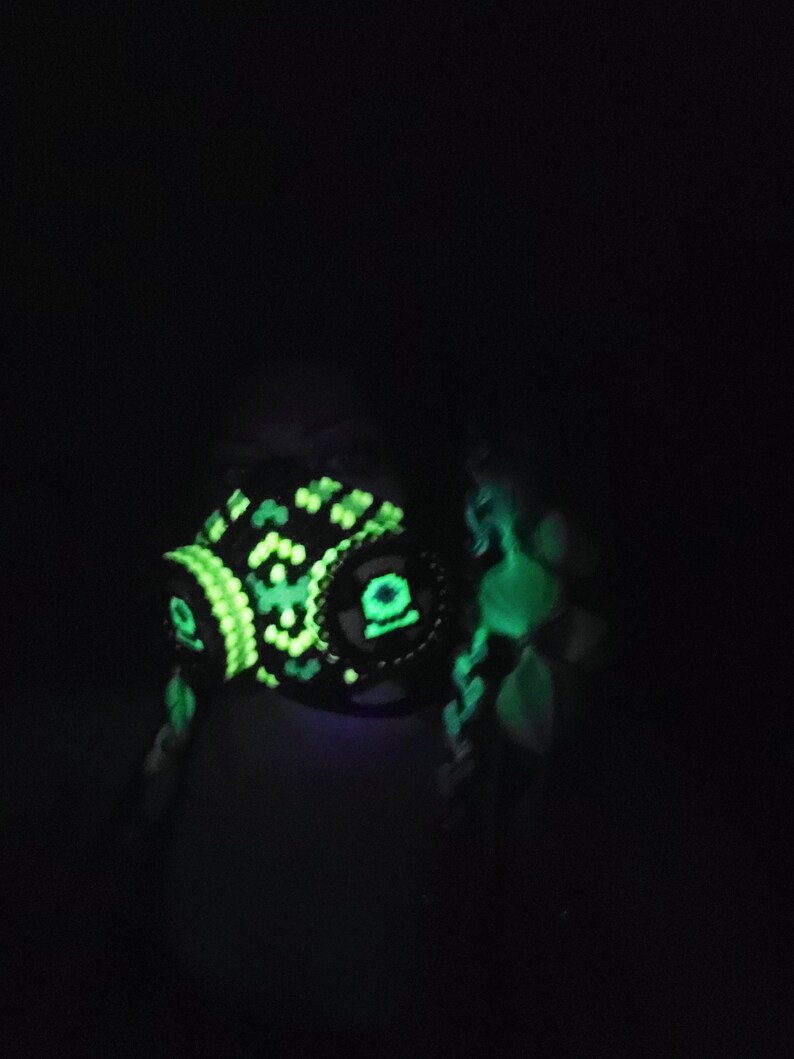 Kandi Gas Mask Subtronics Cyclops black and Yellow Glow in the Dark ...