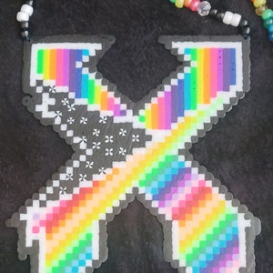 Large Excision Perler Necklace - Etsy