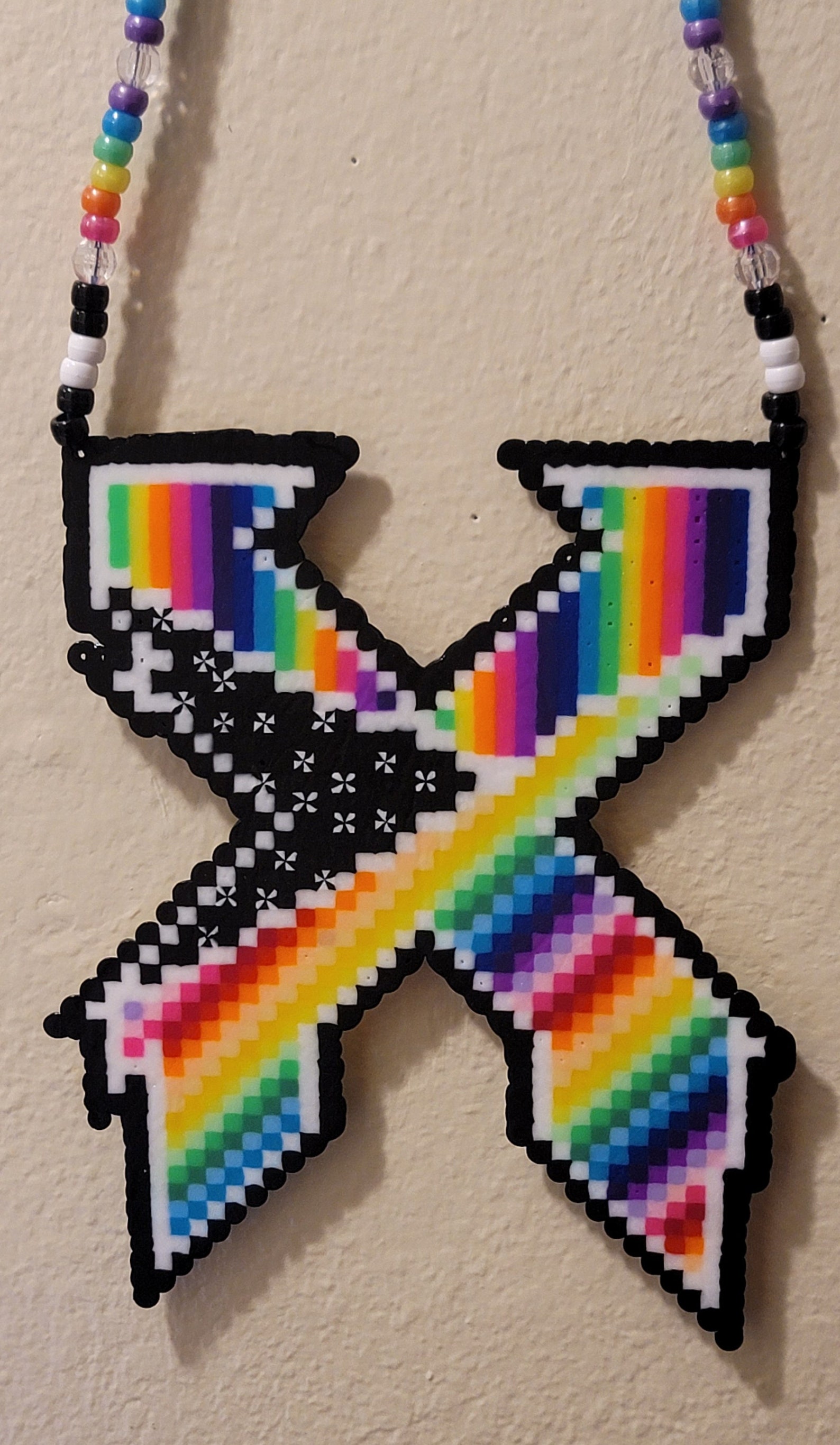 Large Excision Perler Necklace - Etsy