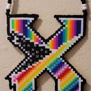 Large Excision Perler Necklace - Etsy