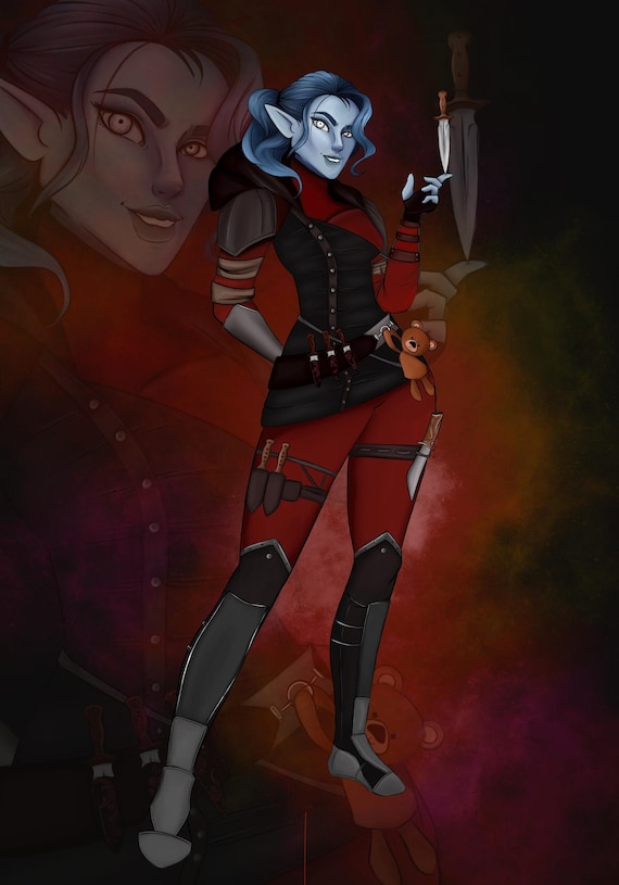 CUSTOM Game Character Design Custom Game Character Portrait - Etsy