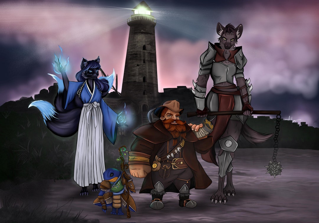 CUSTOM Game Character Design, Custom Game Character Portrait, Custom ...