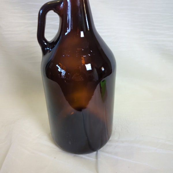Amber Glass Jug - Etsy