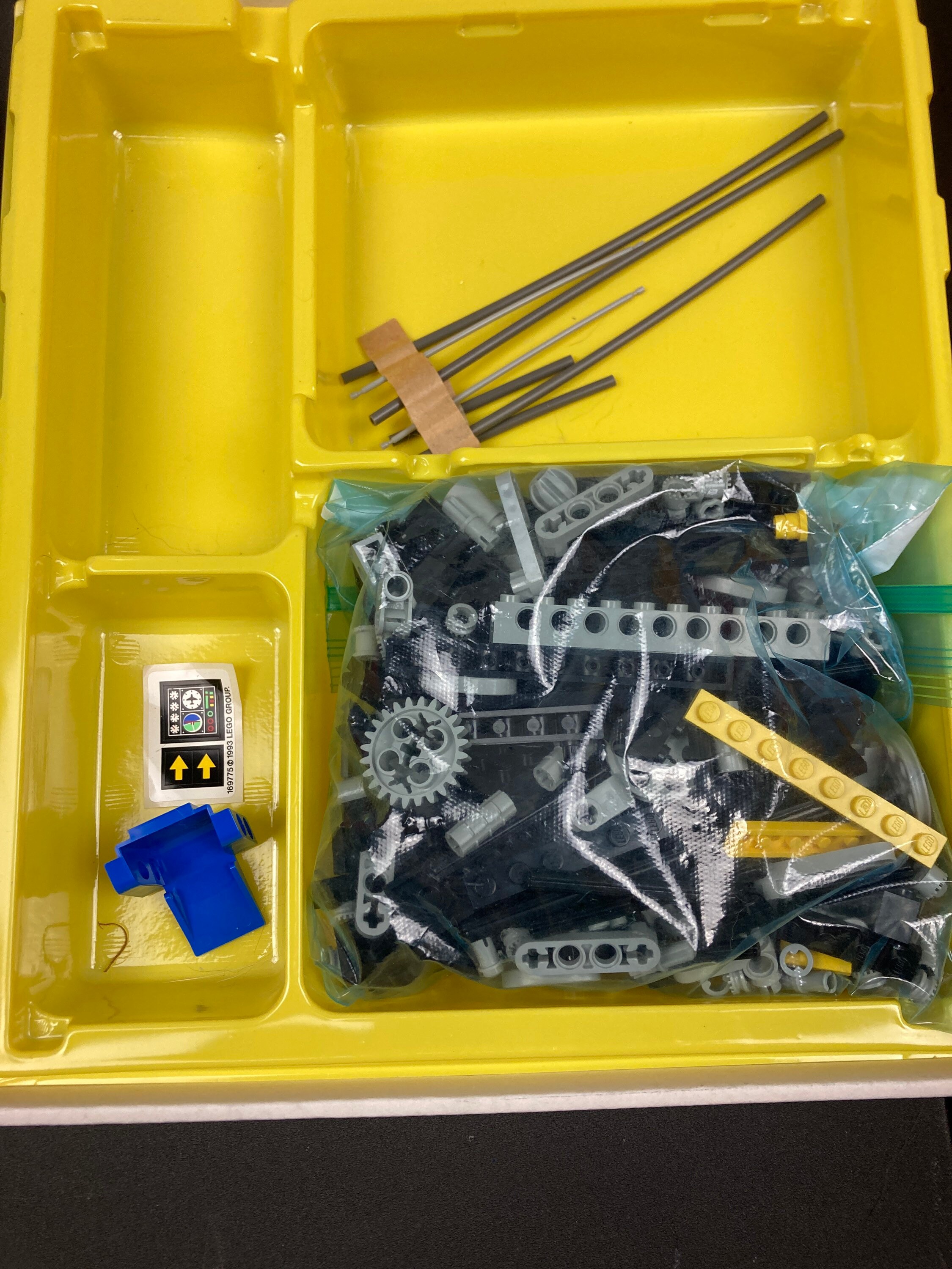 Lego Technic Tech Build Set Nighthawk 1995 Flex System 281 Pieces ...