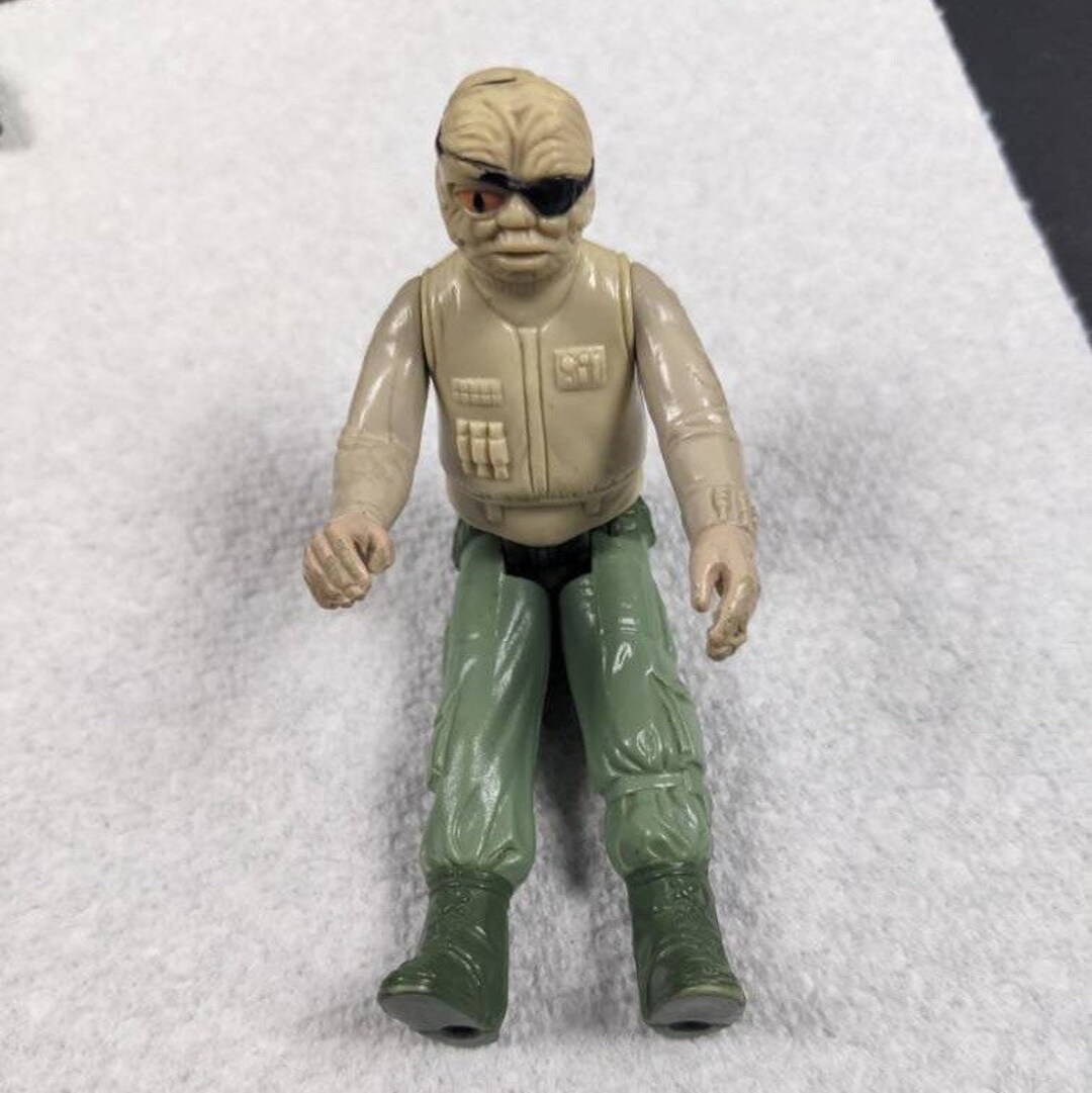 1984 Vintage Star Wars First Generation Action Figure, Prune Face Star ...
