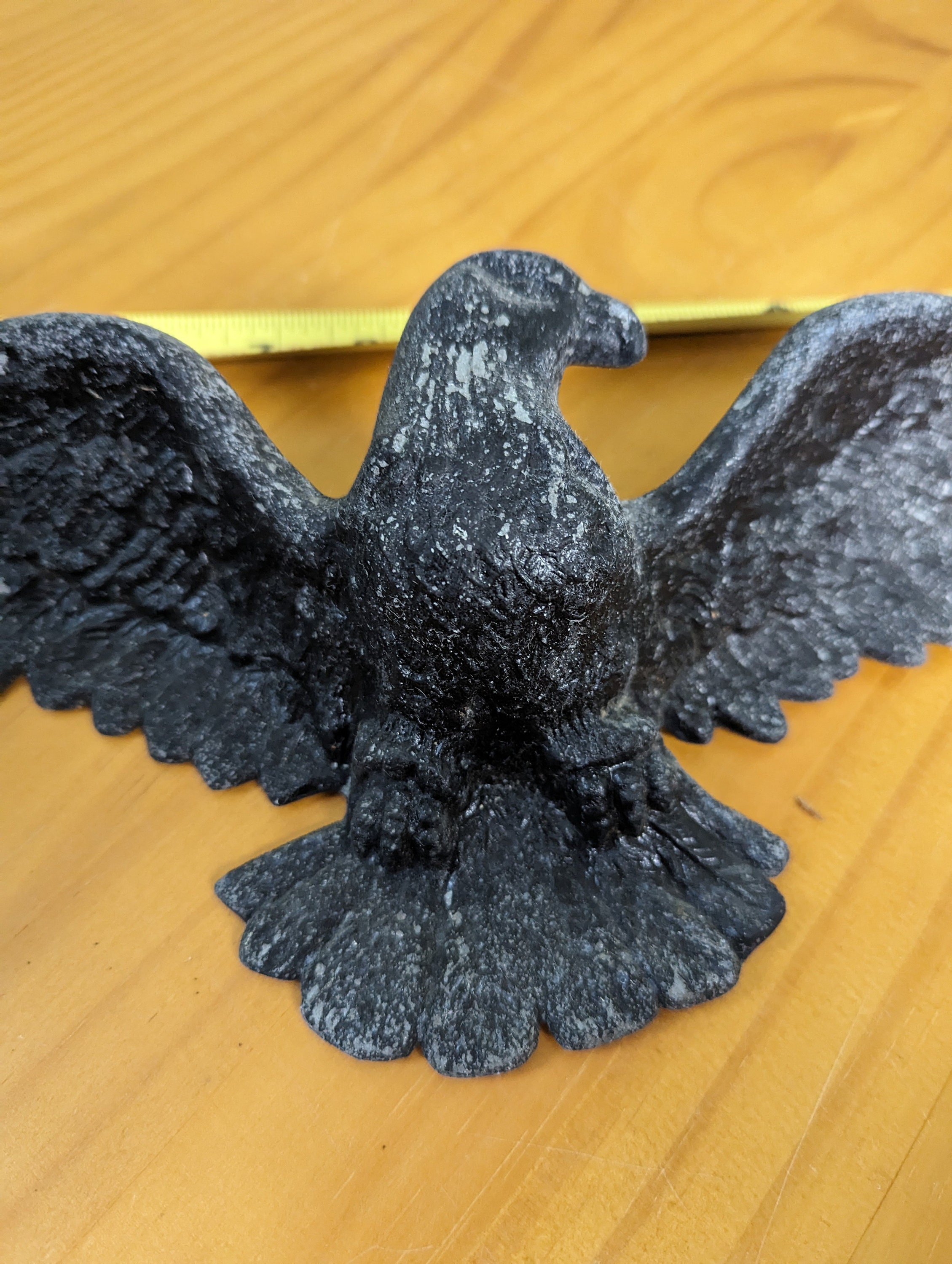 Vintage 18 Inch Bald Eagle Wall House Hanging Outdoor Decor Metal ...