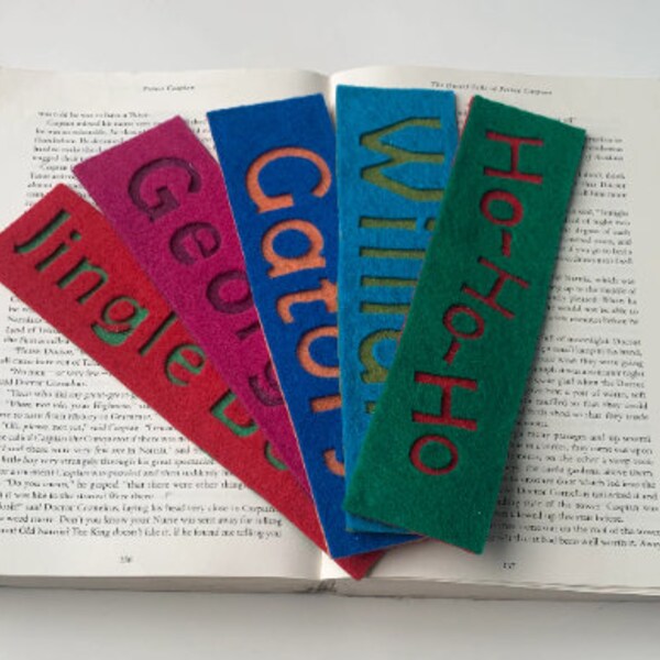 Felt Bookmark - Etsy
