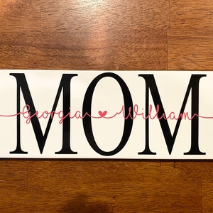 Personalized Mother’s Day Tile, Custom Home Decoration Subway Tile, Mom ...