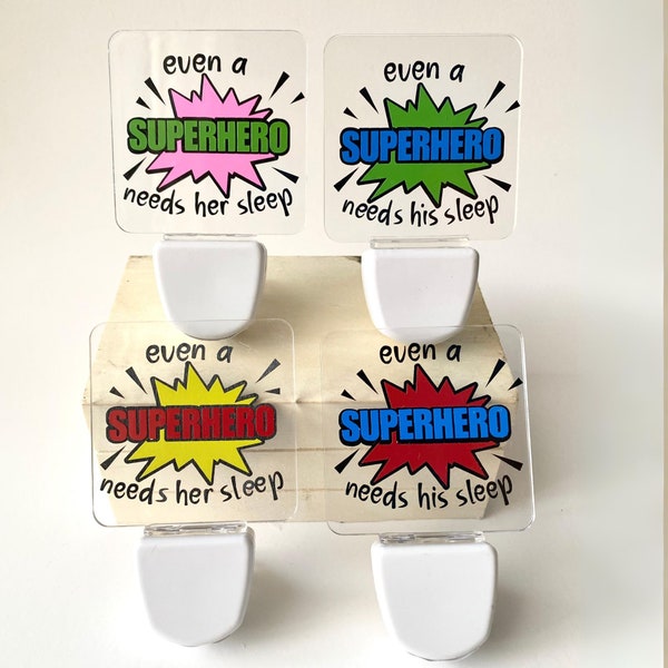 Superhero Nightlight - Etsy