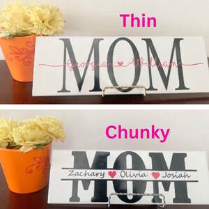 Personalized Mother’s Day Tile, Custom Home Decoration Subway Tile, Mom ...