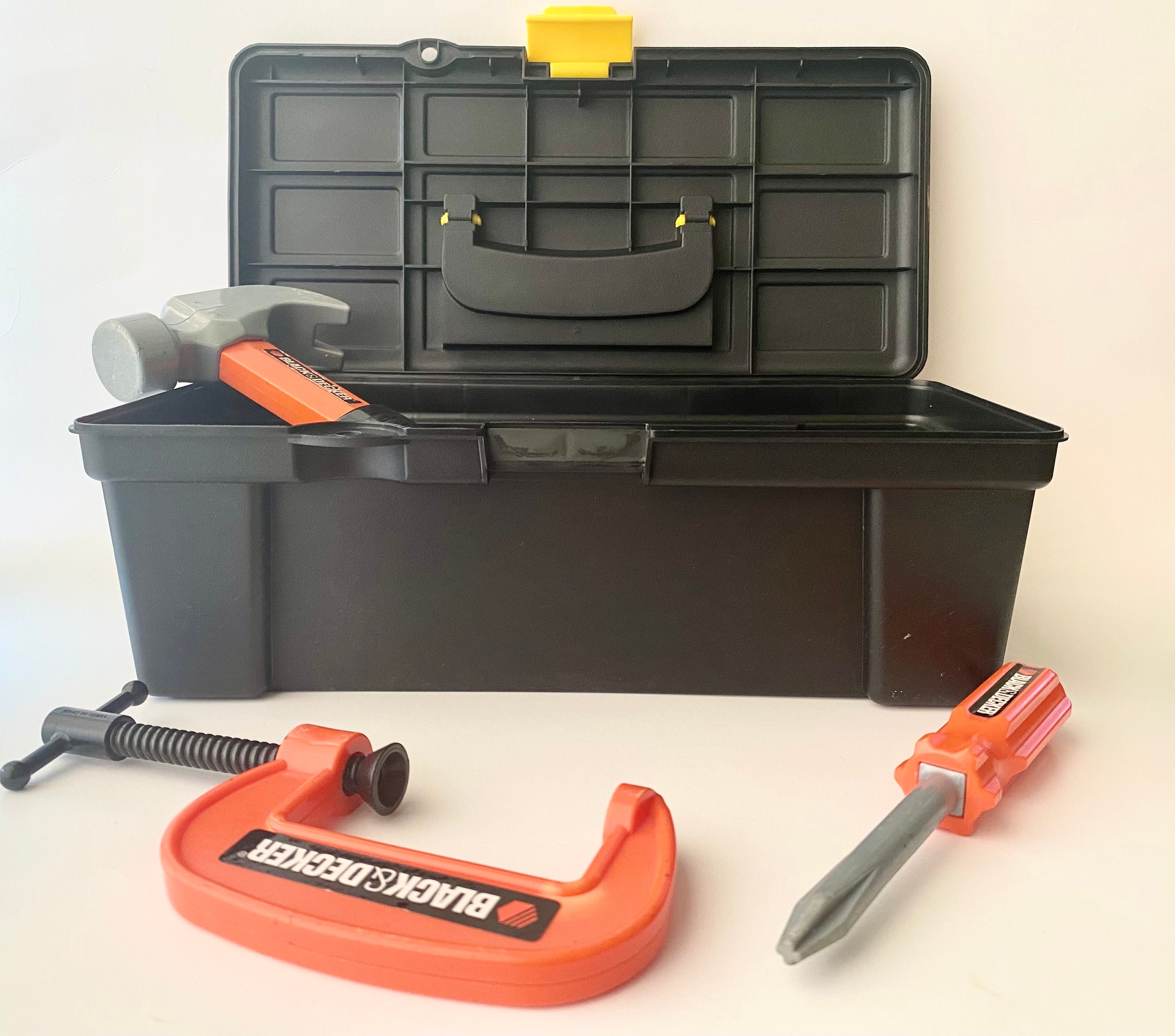 Toy Tool Box for Kids, Personalized Toy Storage Container, Custom ...