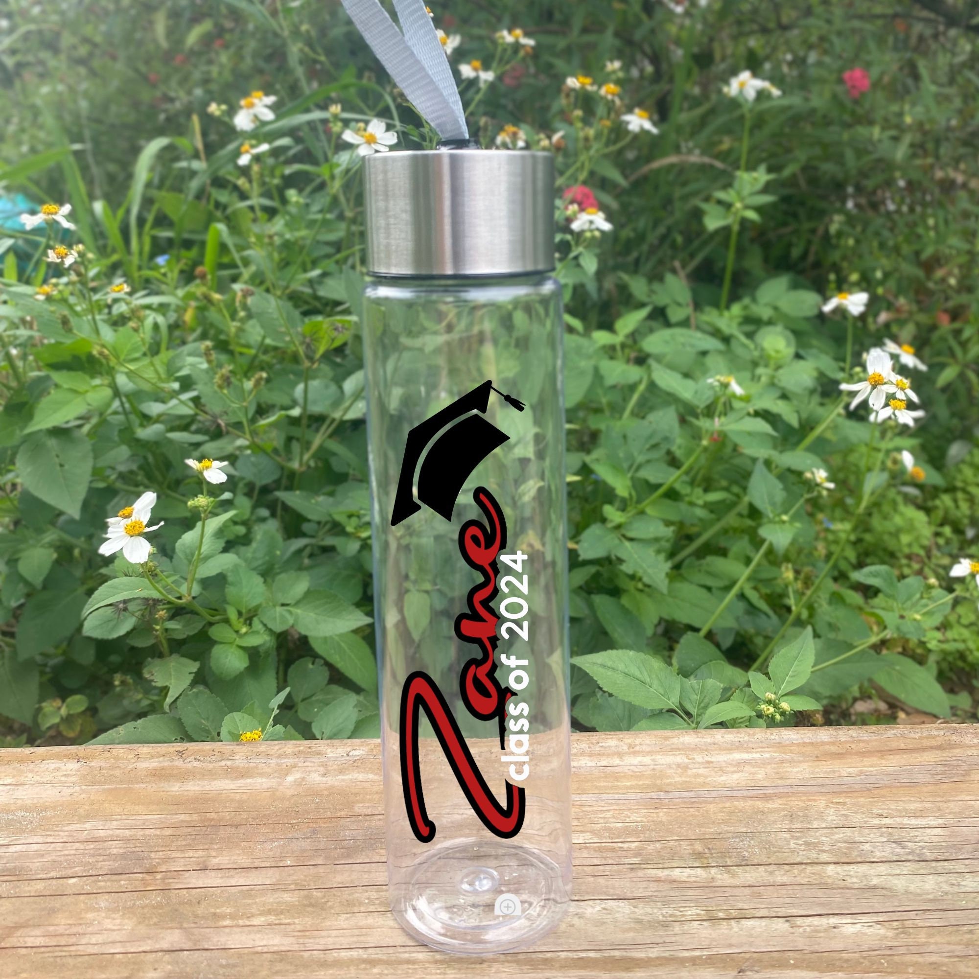 Graduation Water Bottle, Personalized Reusable Bottle for Senior ...