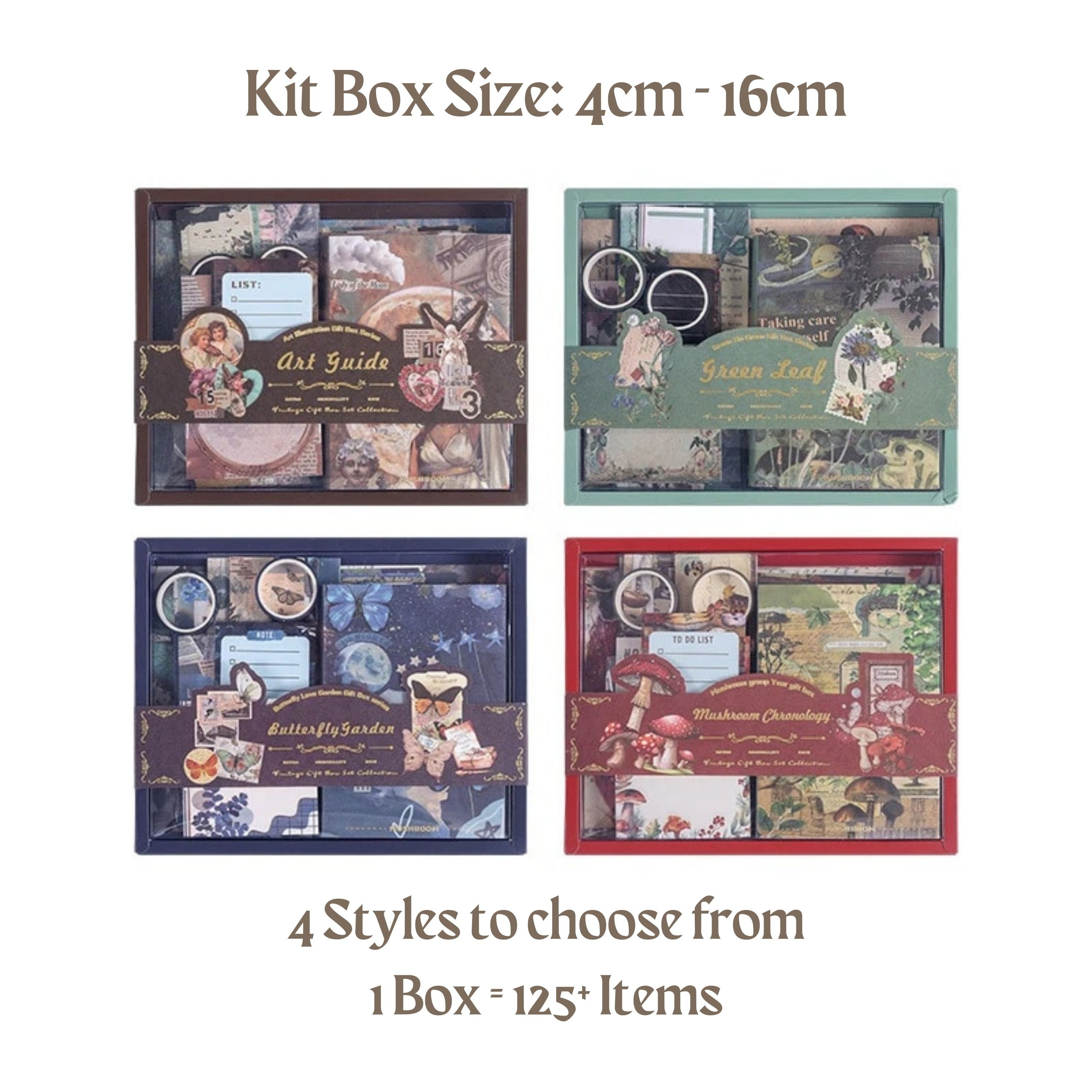 Scrapbooking Set 125 Items, DIY Diary Album Stickers, Material Paper ...