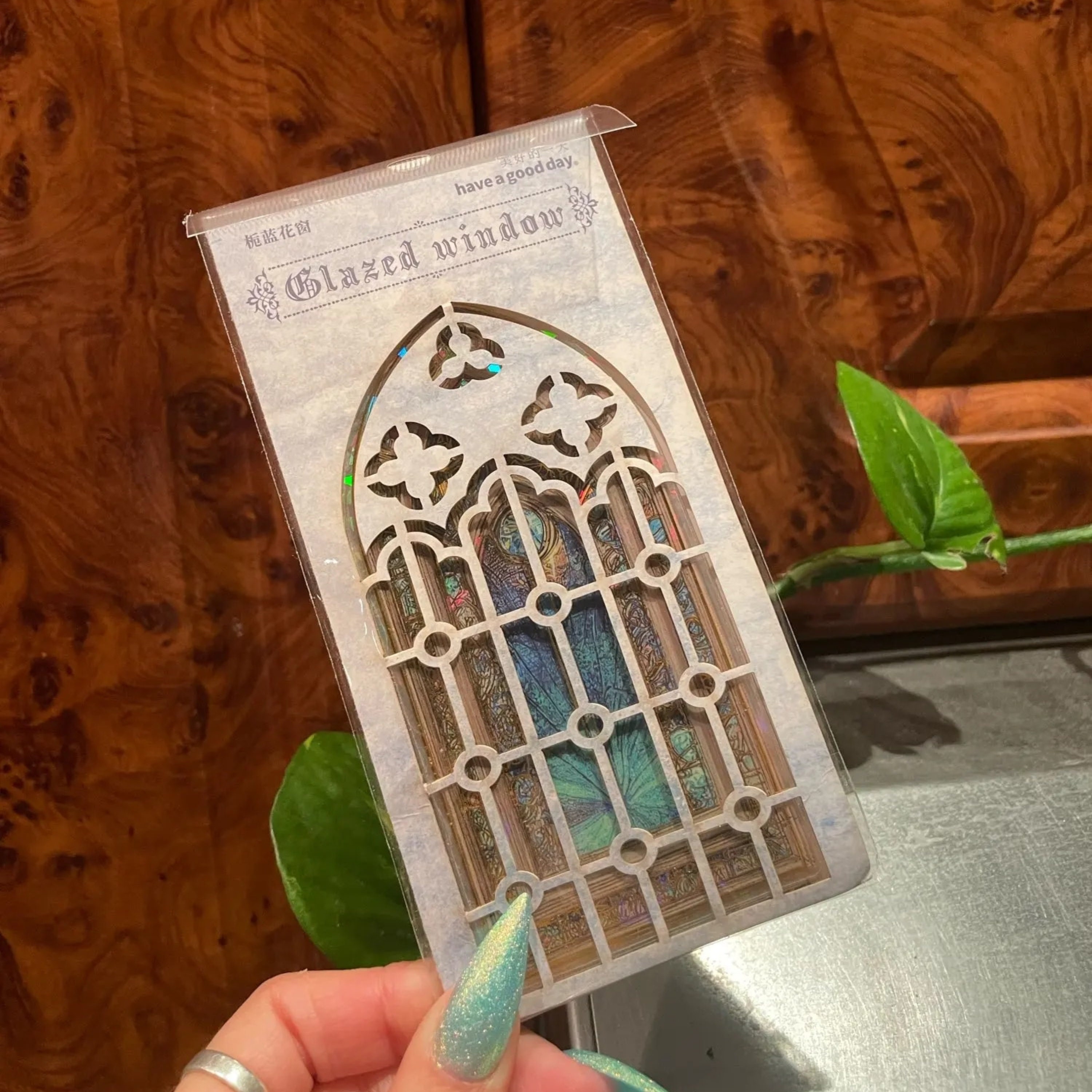 Retro Glazed Window Stickers Set of 10 Decorative Waterproof Stickers ...