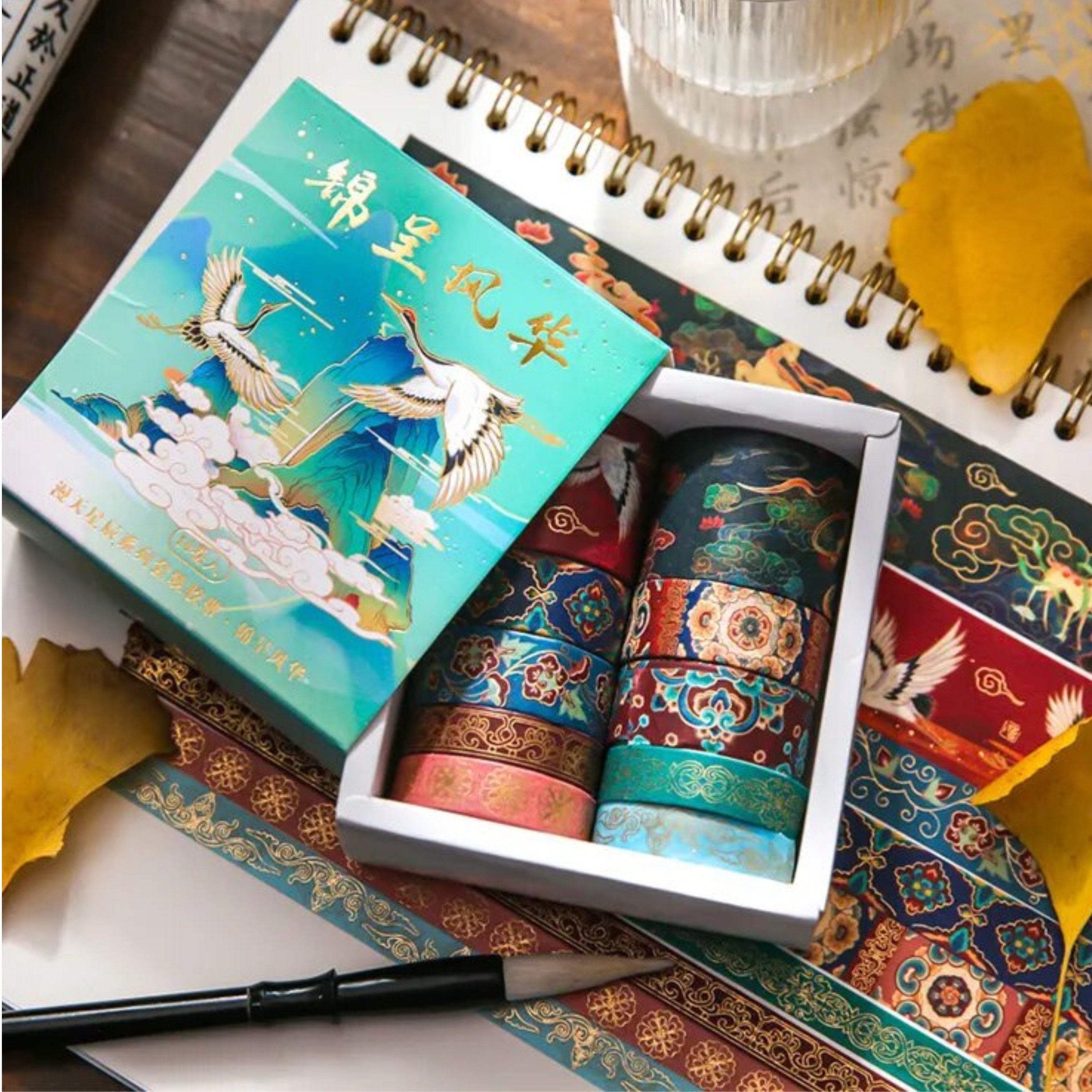 10 Rolls Vintage Washi Tape Set DIY Decor for Scrapbooking - Etsy