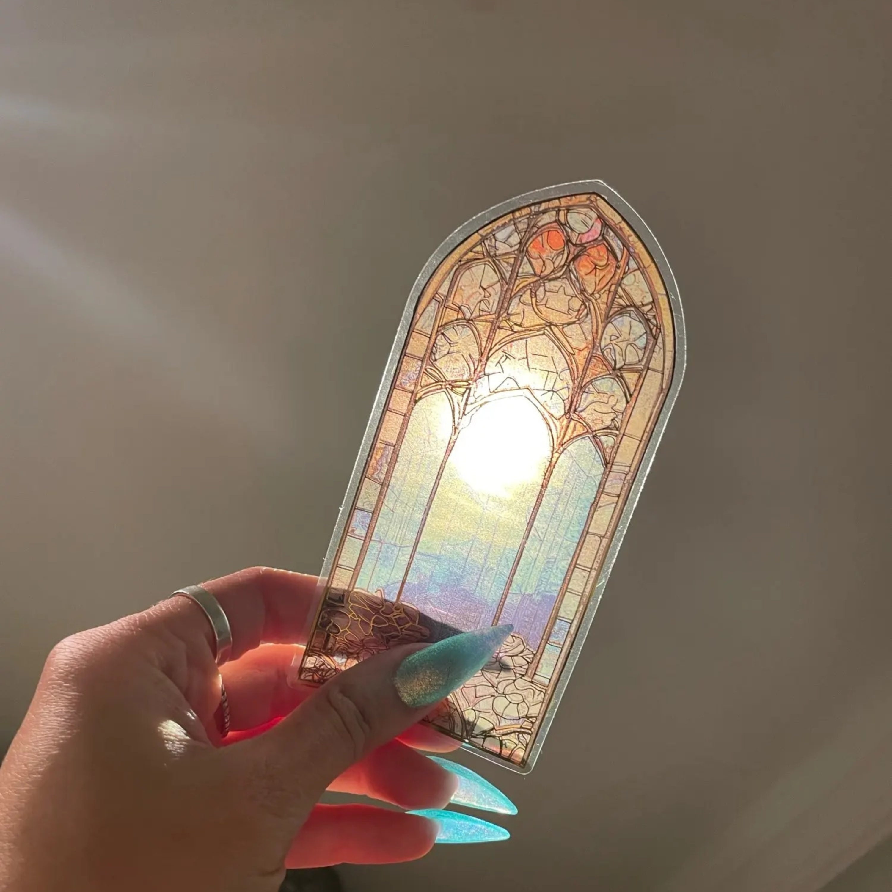 Retro Glazed Window Stickers Set of 10 Decorative Waterproof Stickers ...