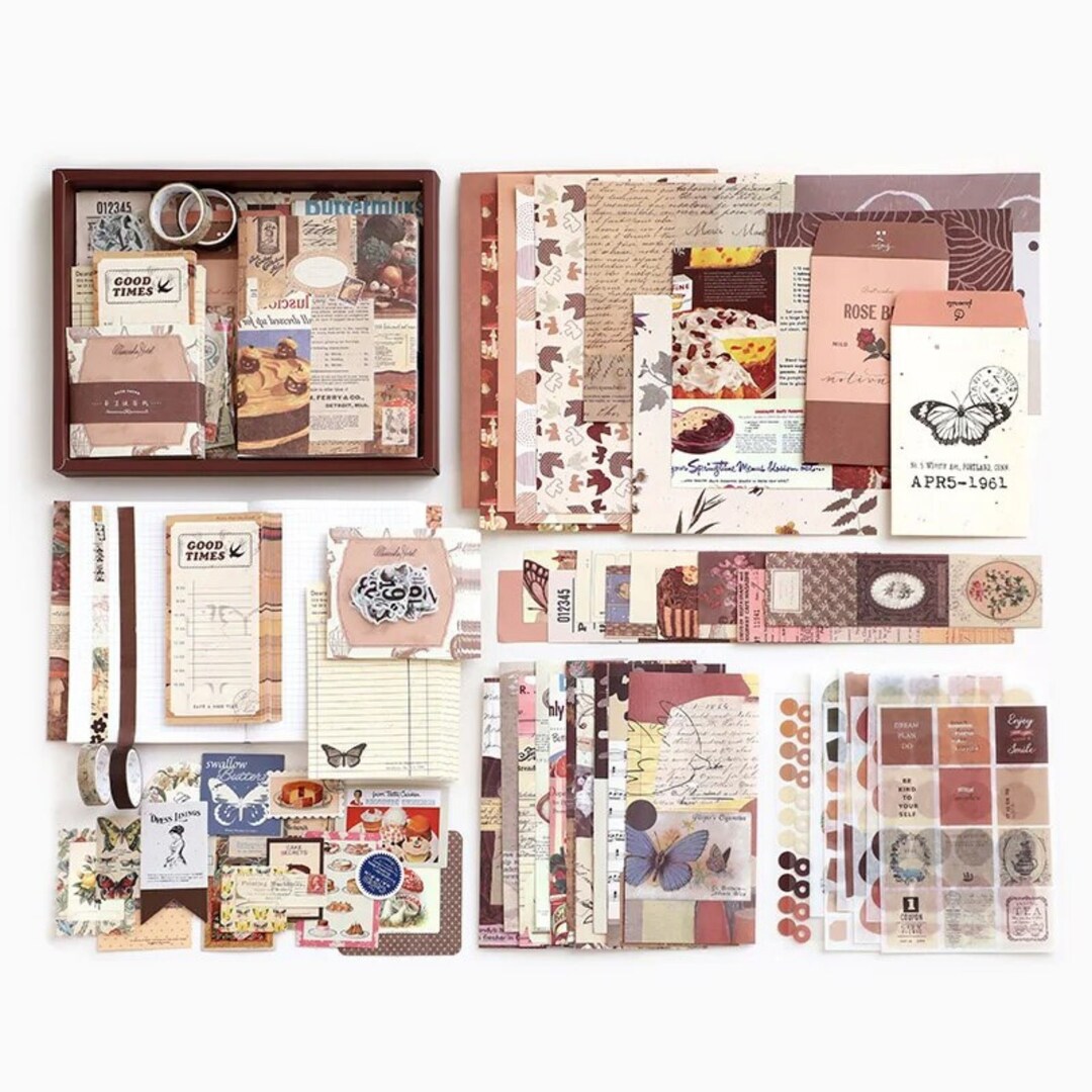 Crafting Kit of 155+ Items, Journaling and Planner Supplies, Ideal Gift ...