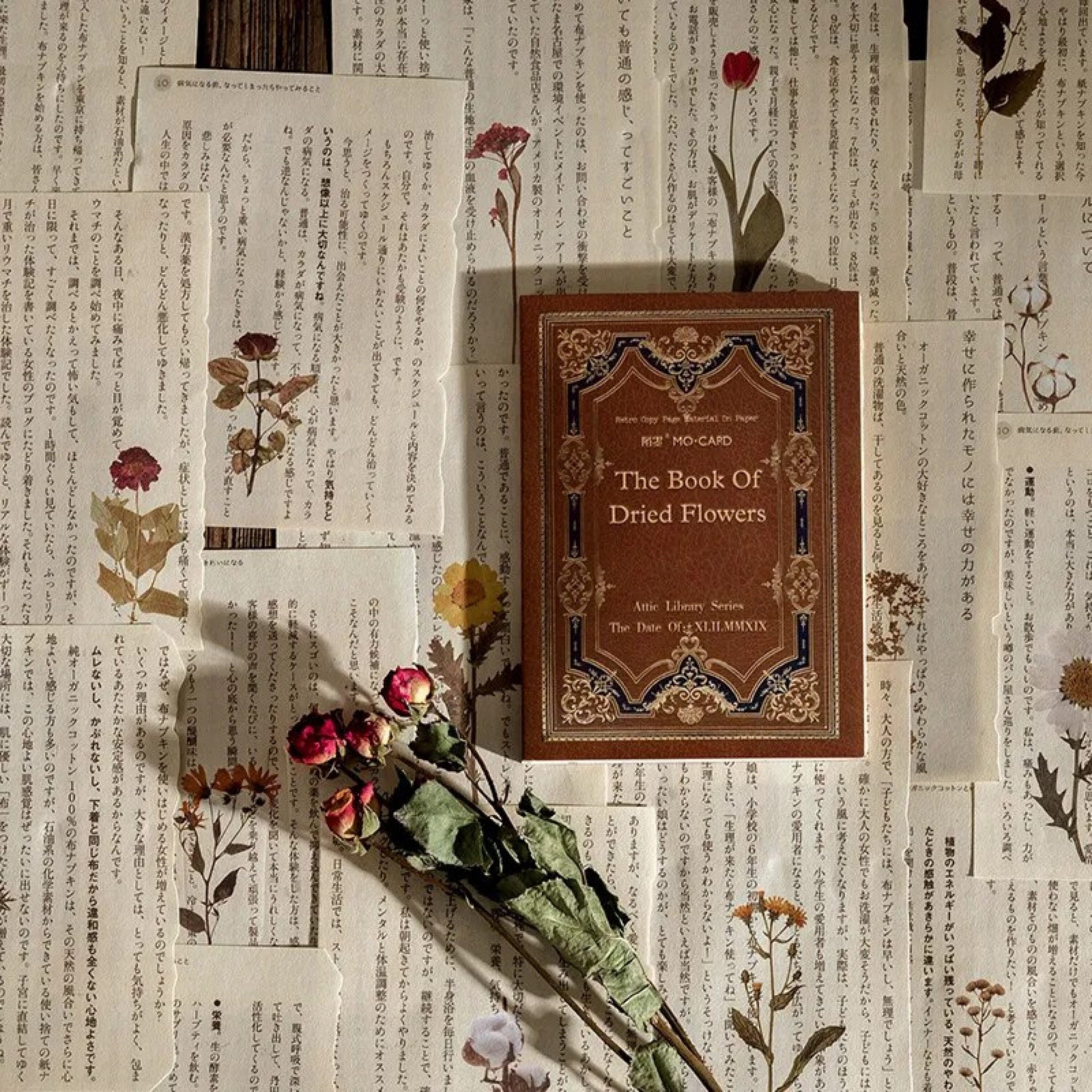 Book of Memories 60 Sheets Paper Booklet Scrapbook Ephemera for Junk ...