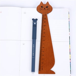 Cute Animal Erasable Gel Pen Set (4 Pcs) - Pig, Bear, Cat, Mouse ...