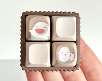 Warawara Desktop Keyboard Fidget Toy - Creamy and Clicky Custom ...