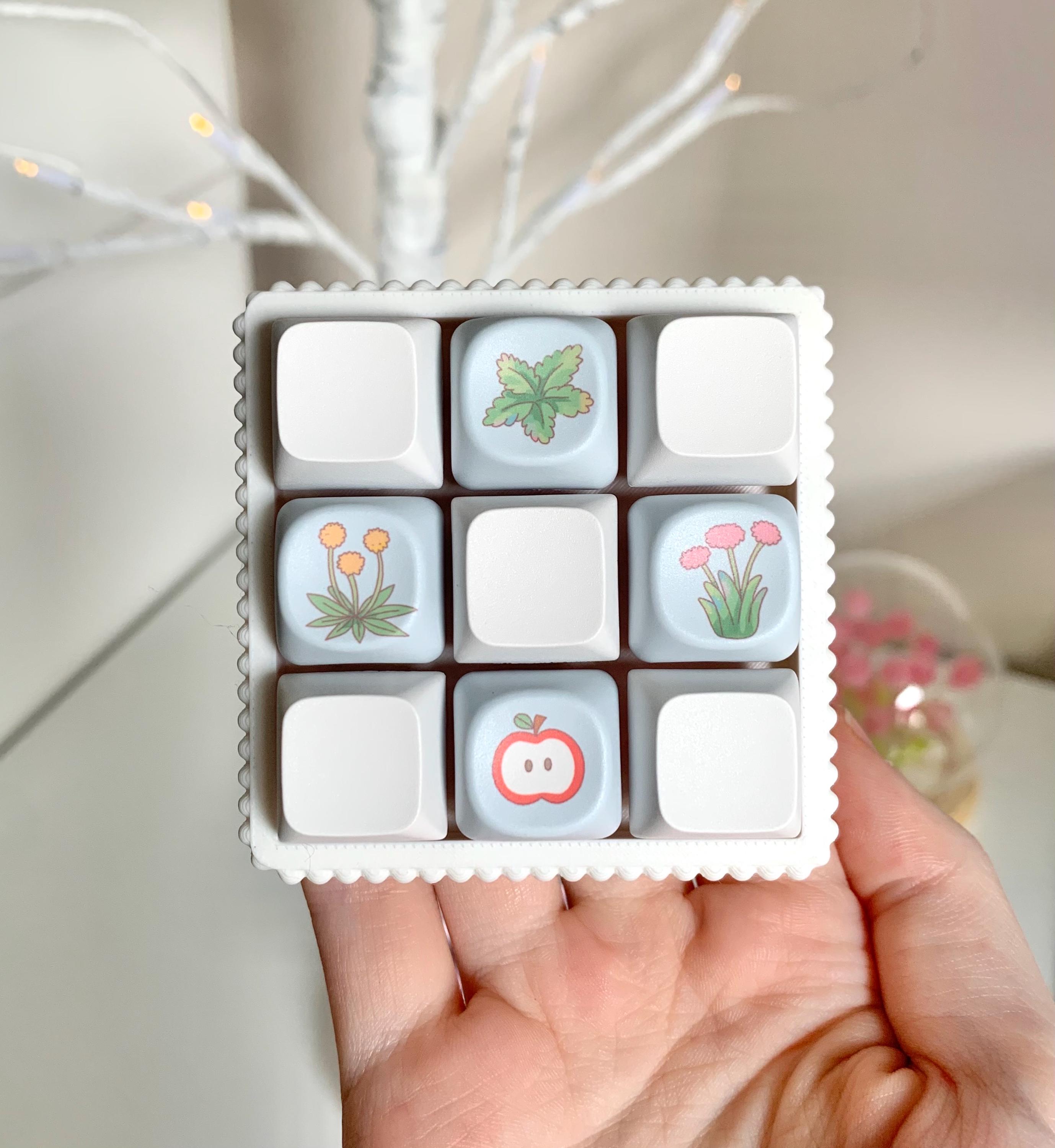 9 Button Desktop Sensory Fidget Toy - Creamy and Clicky Custom Switches ...