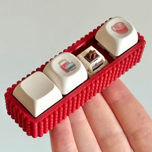 4 Button Desktop Keyboard Fidget Toy - 4 Key Sensory ADHD Fidget Toy ...