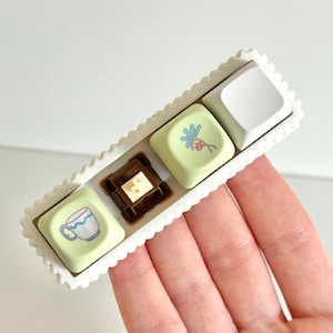 4 Button Desktop Sensory ASMR Keyboard Fidget Toy - 4 Key Sensory ADHD ...