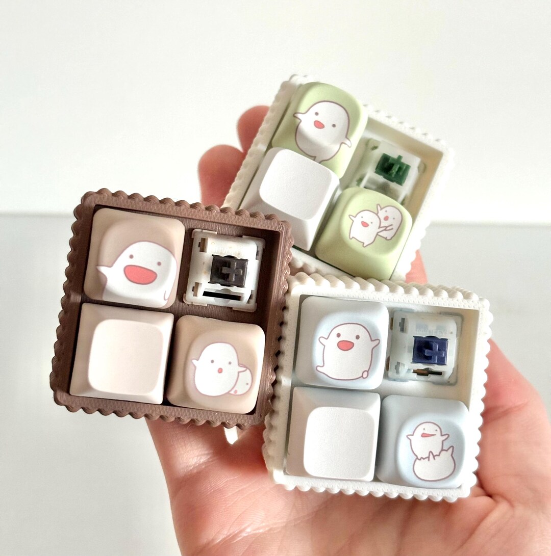 Desktop Mechanical Keyboard Fidget Toy - Creamy and Clicky Custom ...